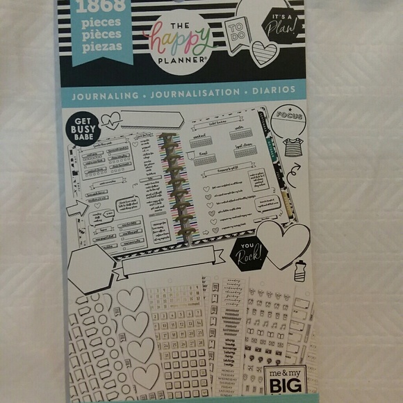 The Happy Planner | Accessories | The Happy Planner Journaling Pack New ...